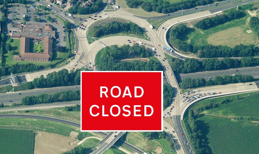 Disruption at Handy Cross M40 junction - weekend closures - My Marlow