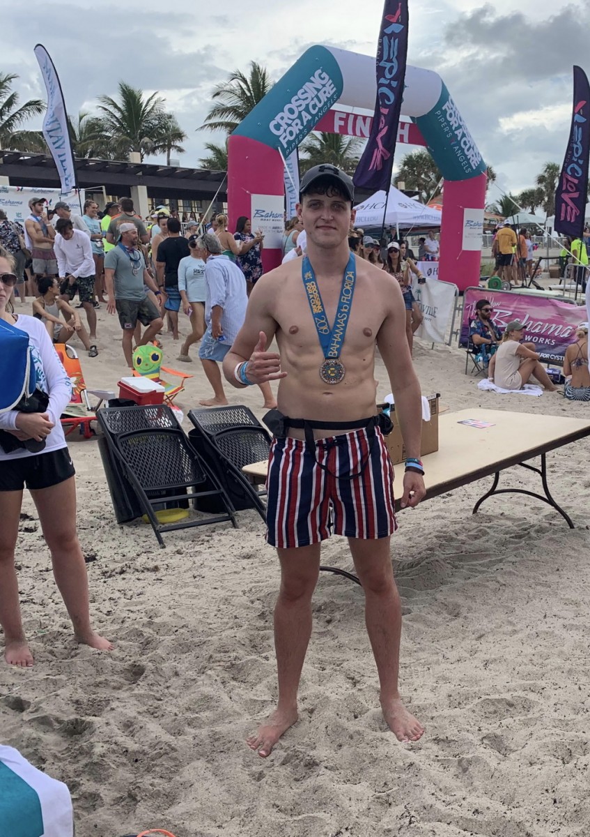 Ex Great Marlow student Jack Cox completes 80 mile Paddleboard ...