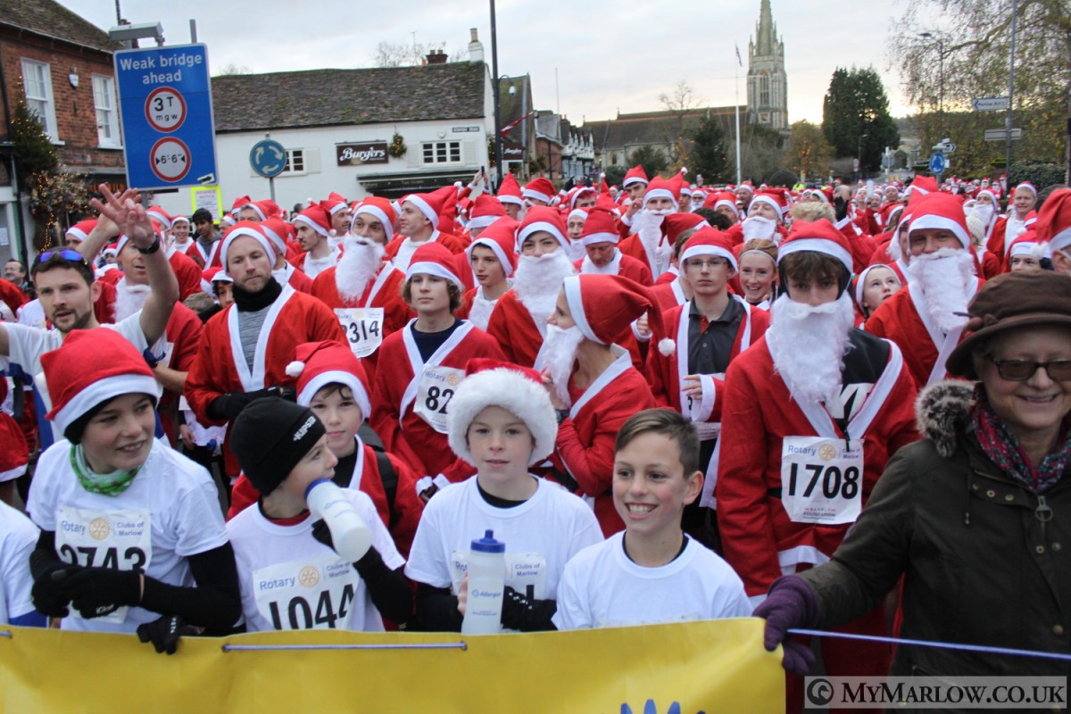 GALLERY: Santa Fun Run 2019 - My Marlow