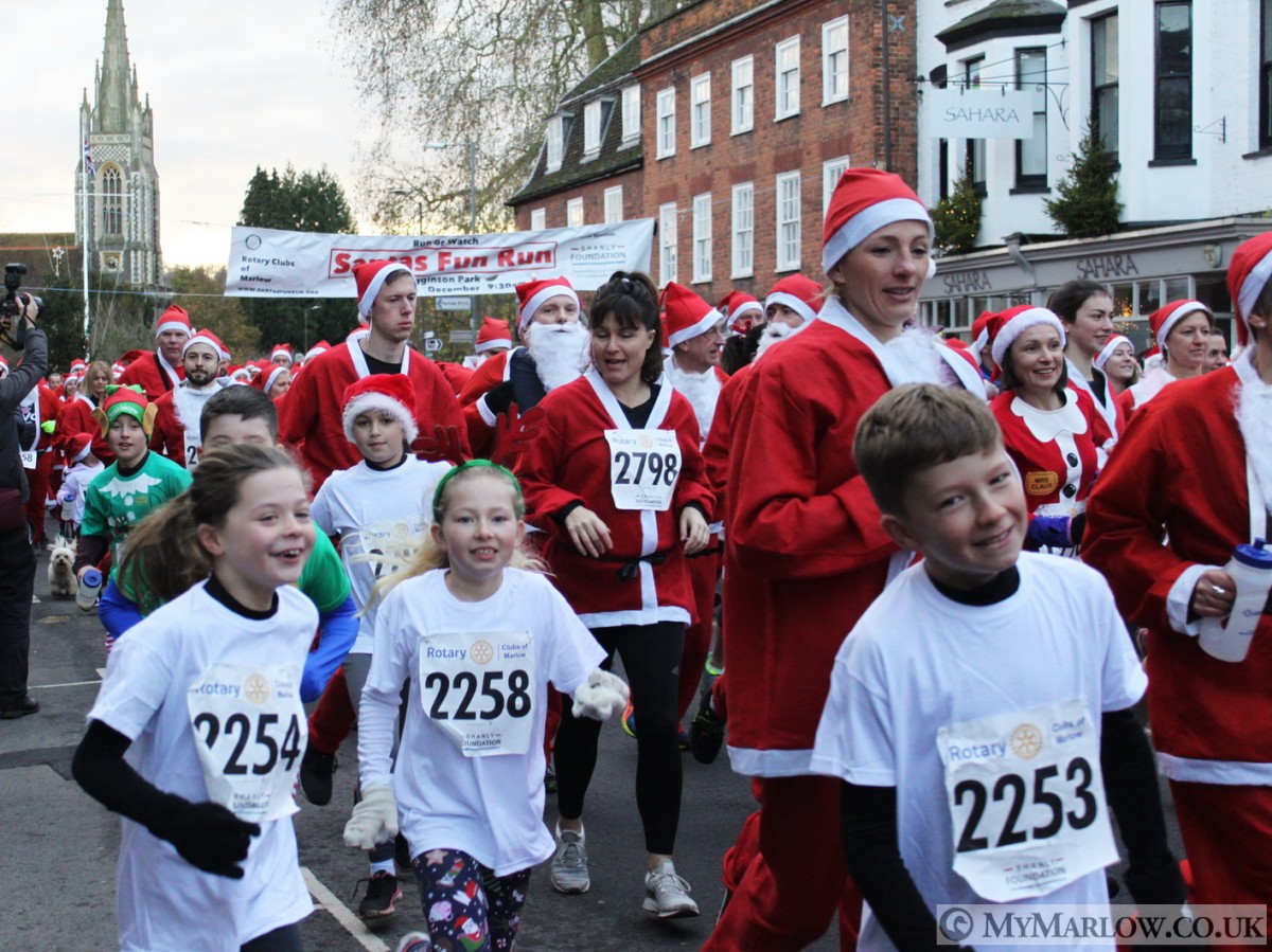 GALLERY: Santa Fun Run 2019 - My Marlow