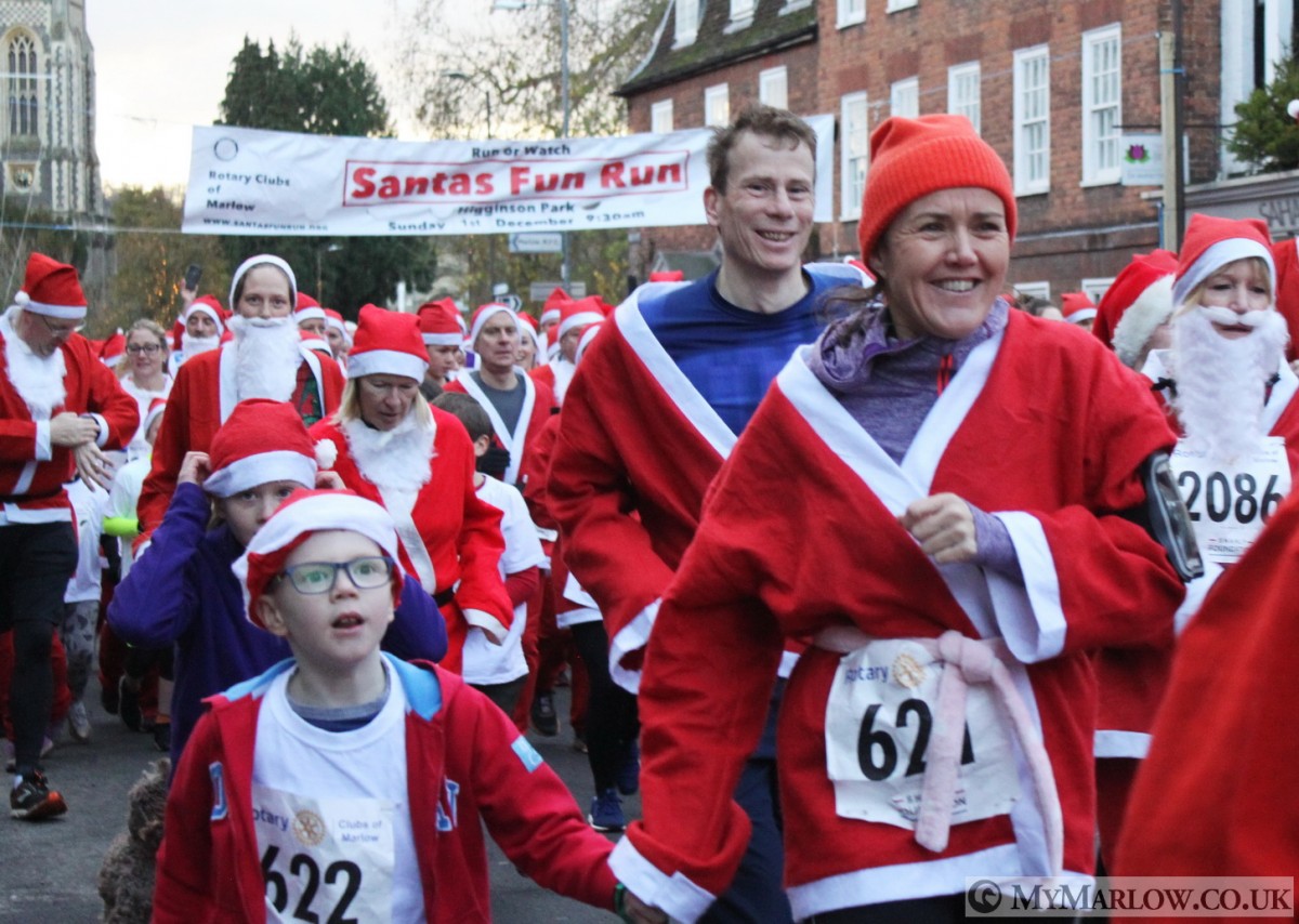 GALLERY: Santa Fun Run 2019 - My Marlow