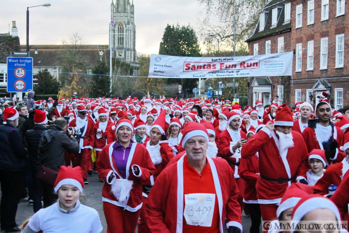 GALLERY: Santa Fun Run 2019 - My Marlow