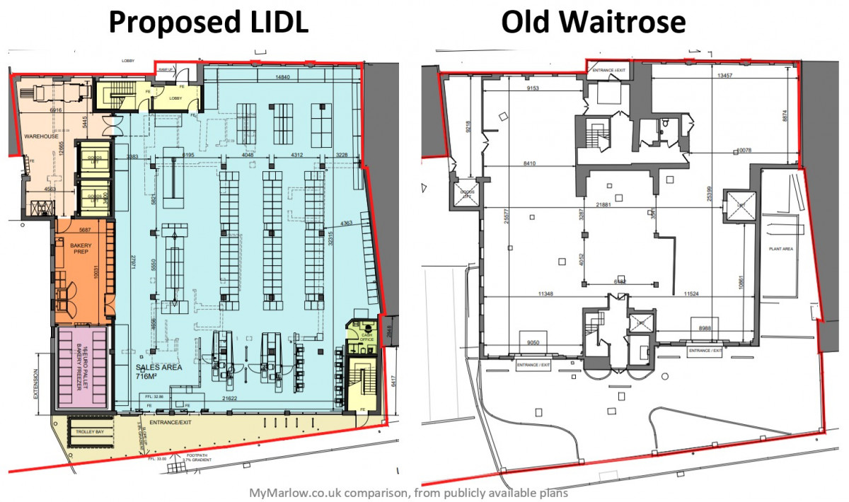 *EXCLUSIVE* Plans for a new LIDL in Marlow! - My Marlow