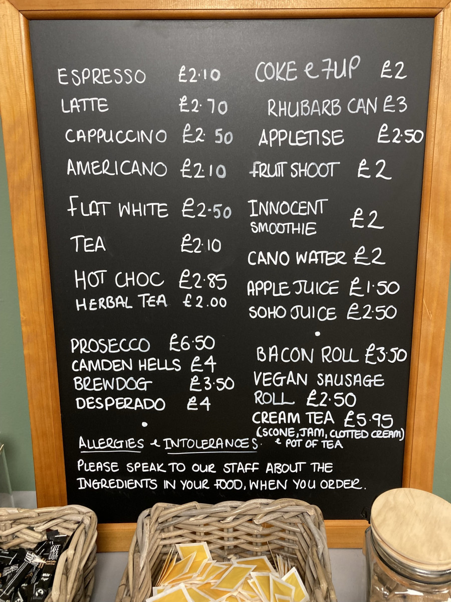 The M Cafe - the new cafe at Court Garden - My Marlow